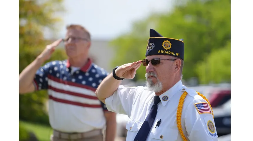Ashley marks decade of Memorial Day flag ceremonies - Furniture Today